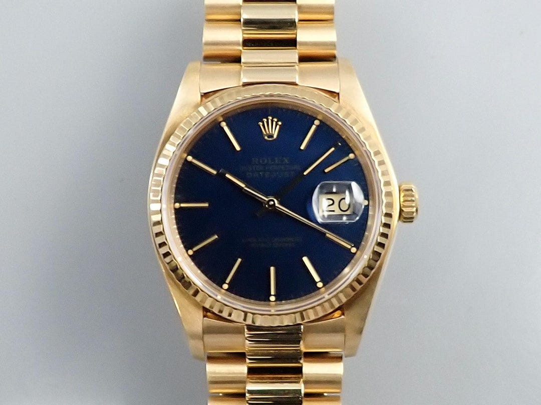Rolex Datejust Reference 16018 Authentic Used - Etsy