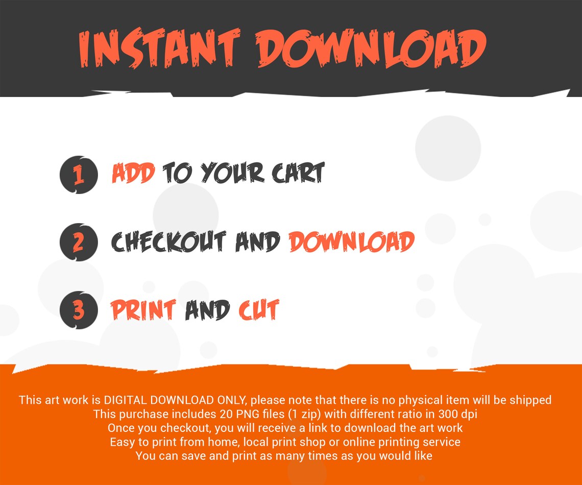 Cute Robot Print and Cut Digital PNG Sticker Sheet, 20 Different ...