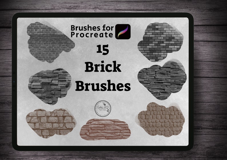 15 High Quality Bricks Brushes for Procreate - Etsy