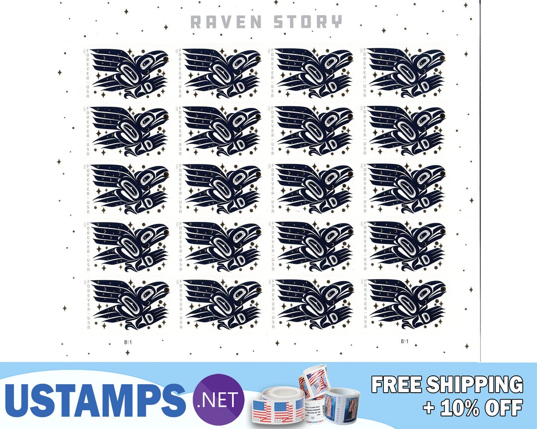 Raven Story 2021 Stamps of Forever Good for Wedding Invitation - Etsy