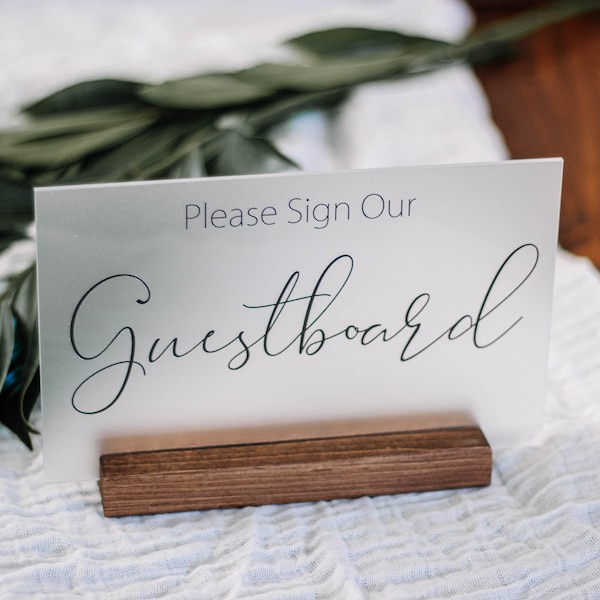 Guest Signing Board - Etsy