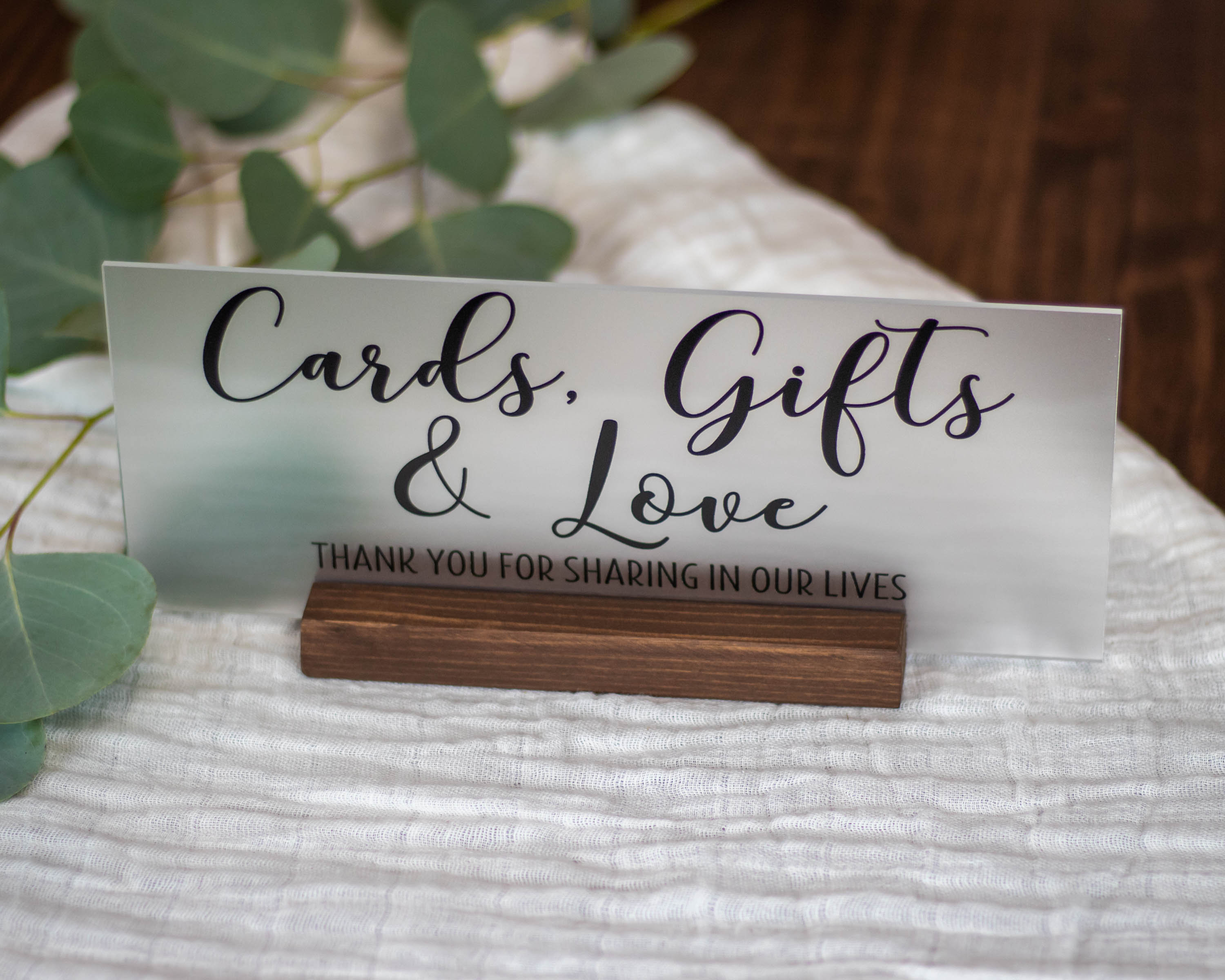 Home & Living Signs Wedding Card and Gift table buntin sign kit, Home ...