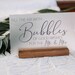 Wedding Bubbles Sign Acrylic Wedding Sign Wedding Send off Sign Bubbles ...