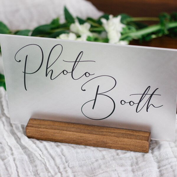 Photo Booth Sign - Etsy