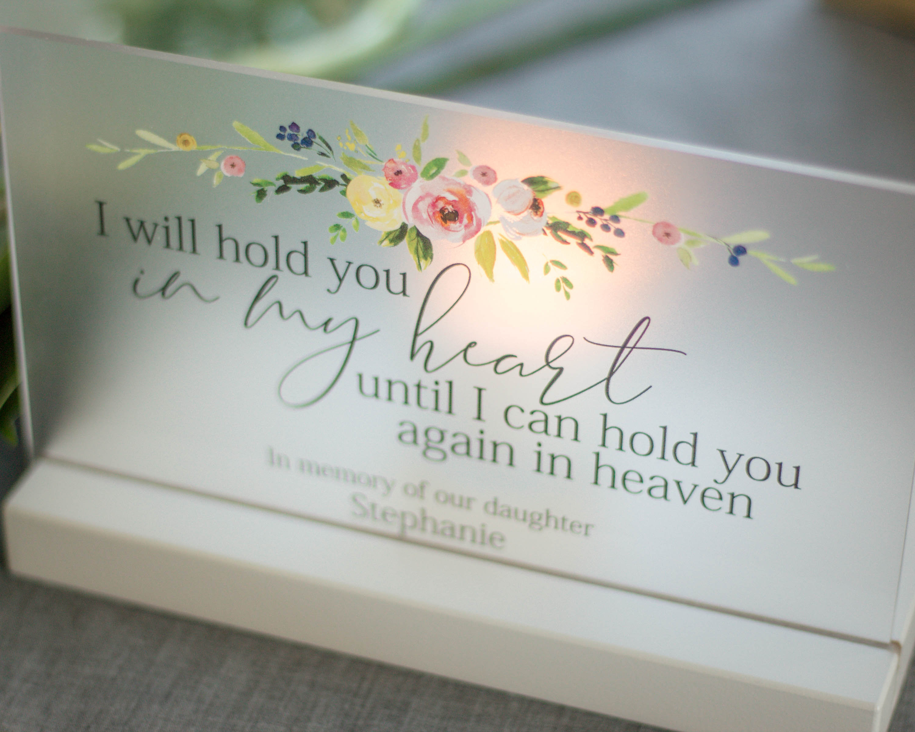 Memorial Gift Loss of Child Memorial in Loving Memory Sign - Etsy