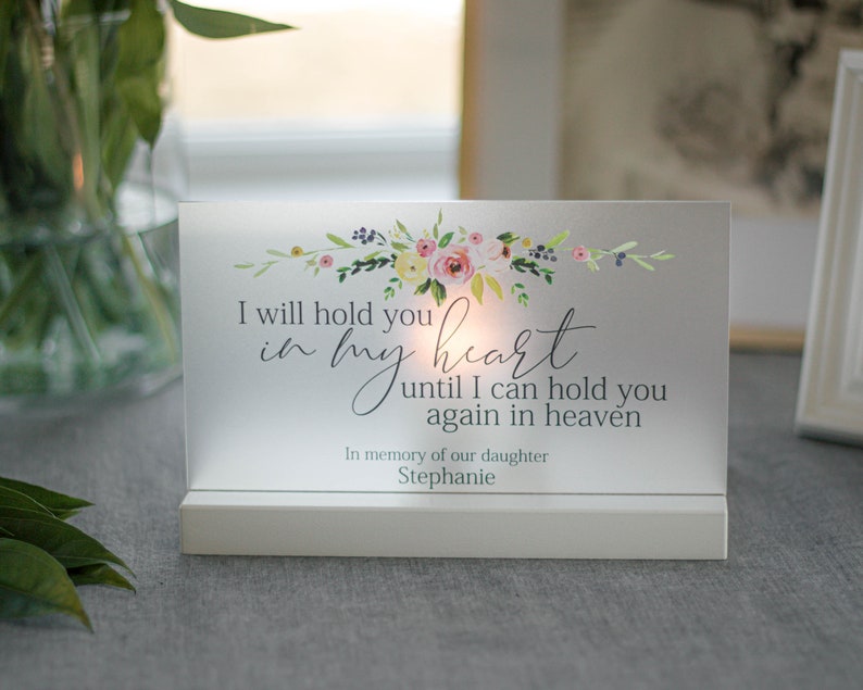 Memorial Gift Loss of Child Memorial in Loving Memory Sign - Etsy