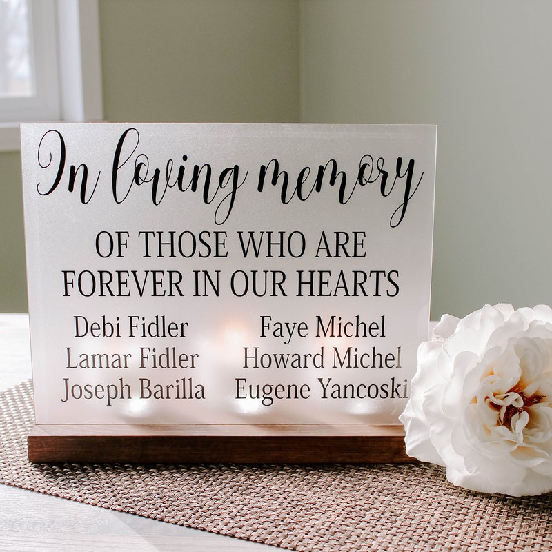 Luminary Memorial - Etsy