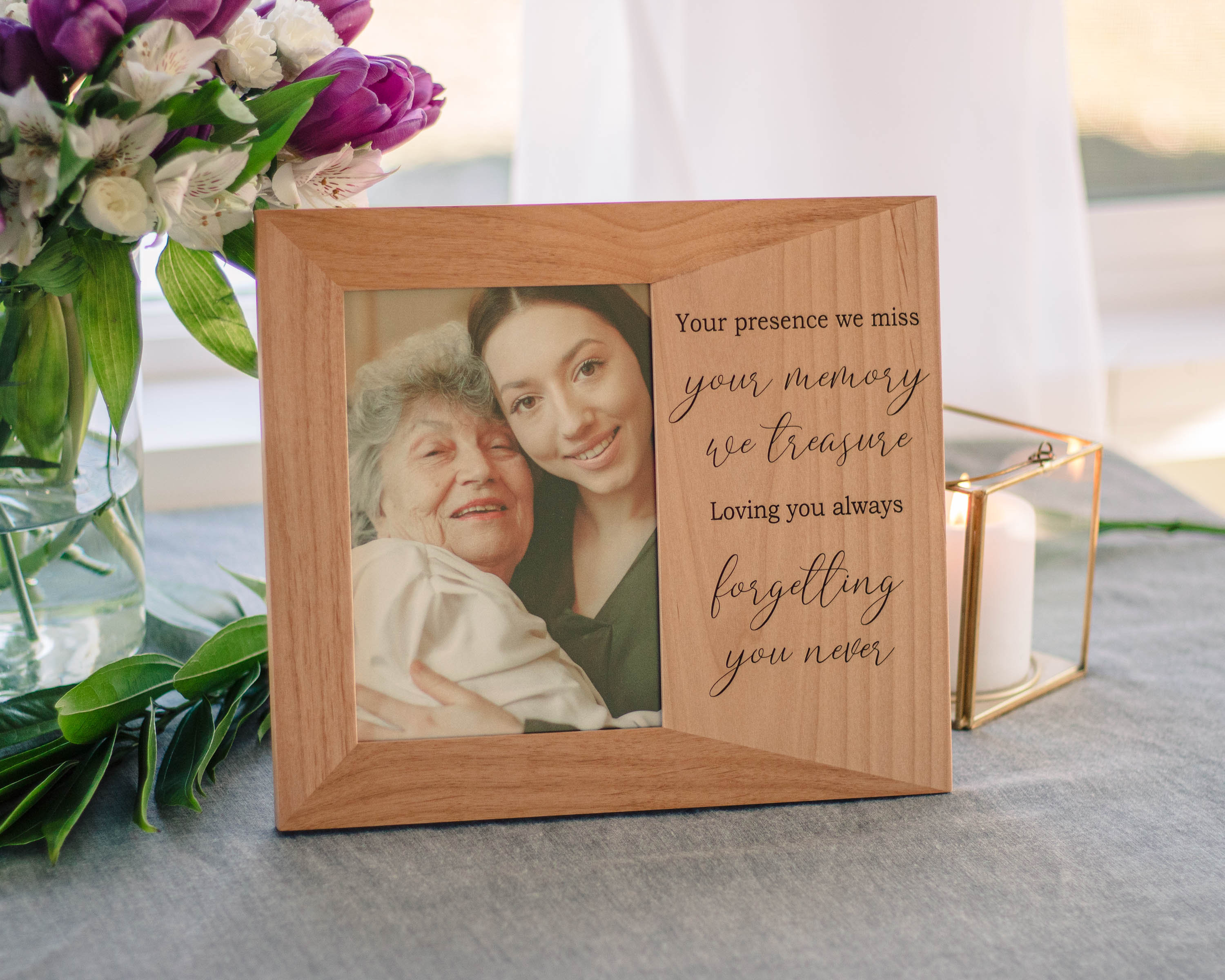 Memorial Photo Frame 5x7 Picture Frame Sympathy Gift | Etsy