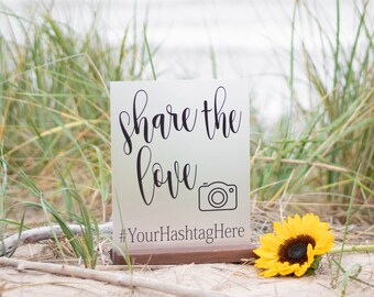 Custom Hashtag Sign - Etsy