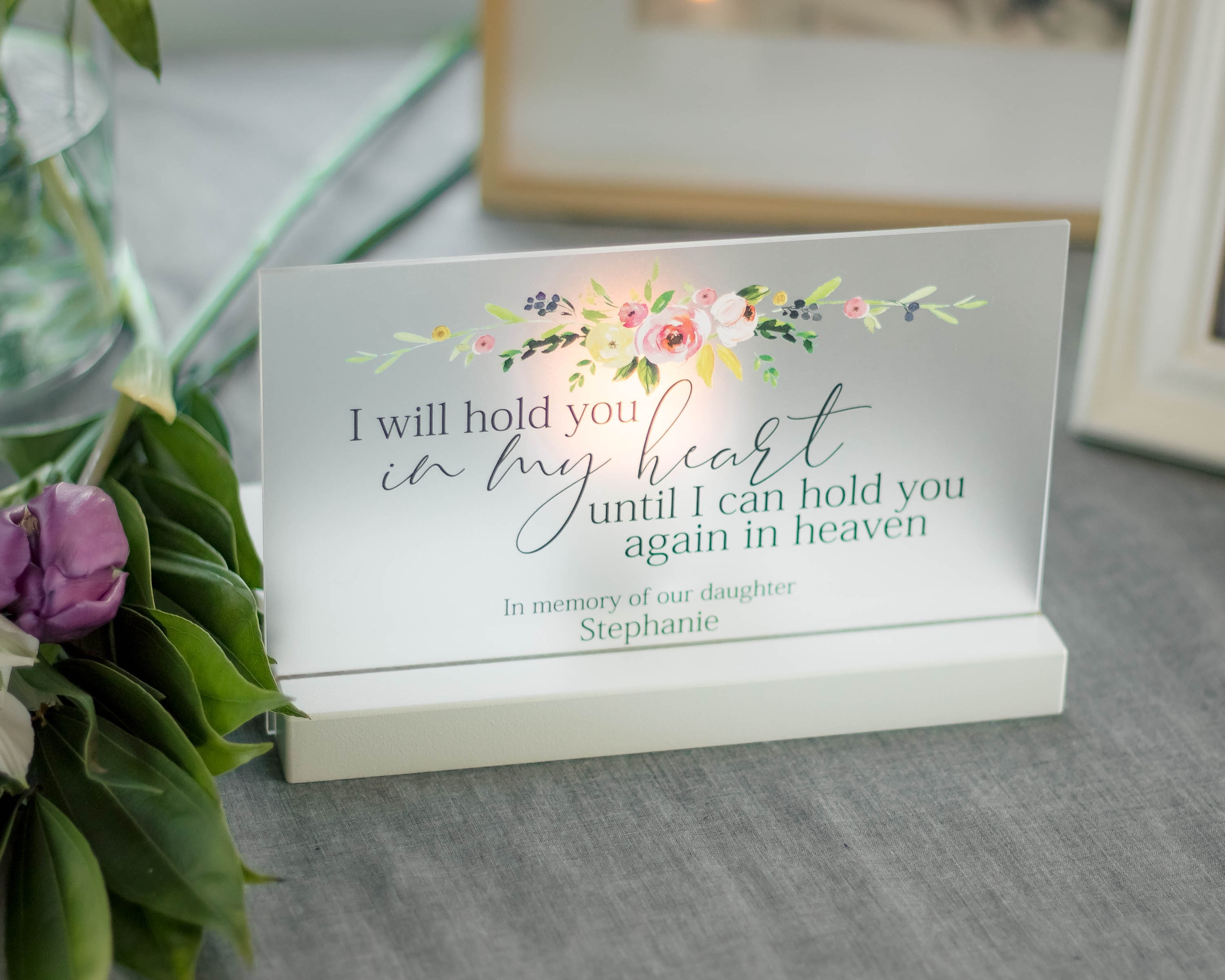 Memorial Gift Loss of Child Memorial in Loving Memory Sign - Etsy