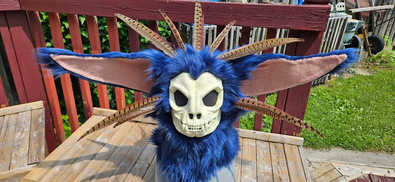 Skull Creature Premade Fursuit Head - Etsy