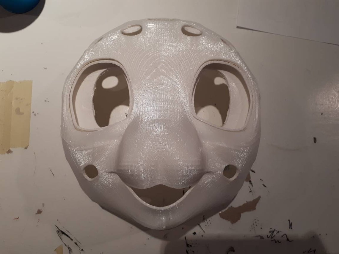 3D Printed Kemono Fursuit Base V2 - Etsy