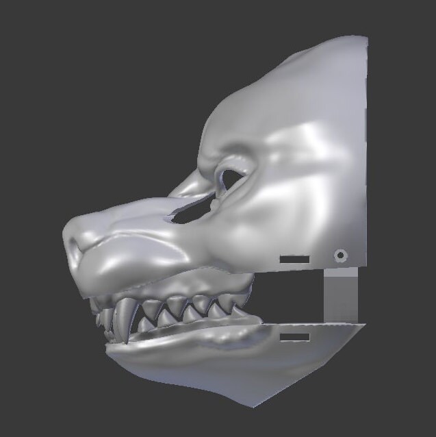 Werewolf Fursuit Base STL - Etsy