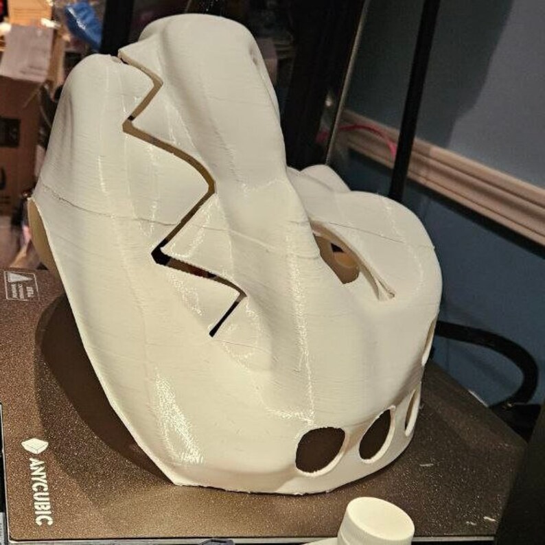 3D Printed Ampwave Fursuit Base - Etsy Australia