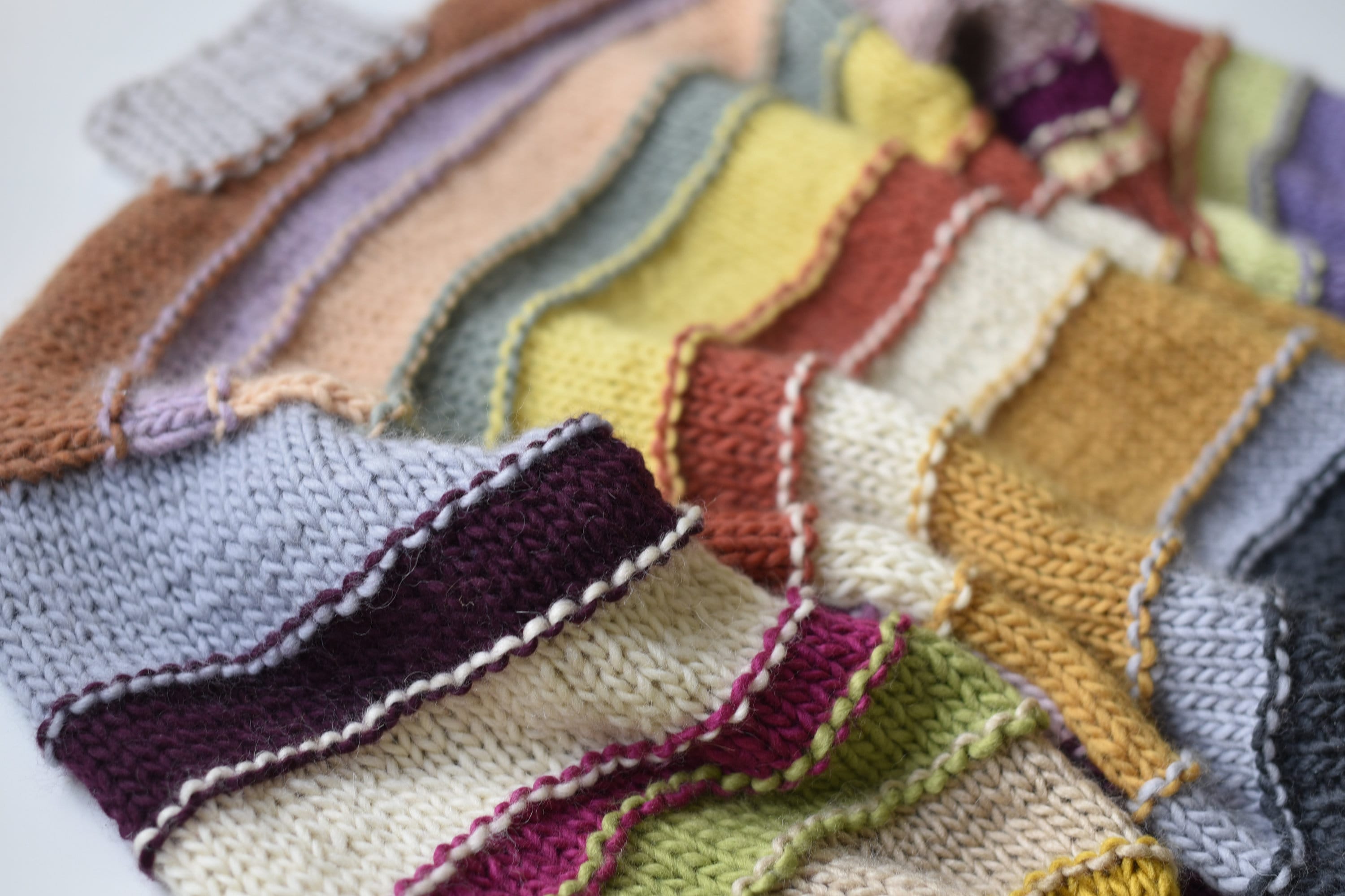 Ready to Go HELLO Merino Wool Sweater Striped Hand Knit Sweater ...