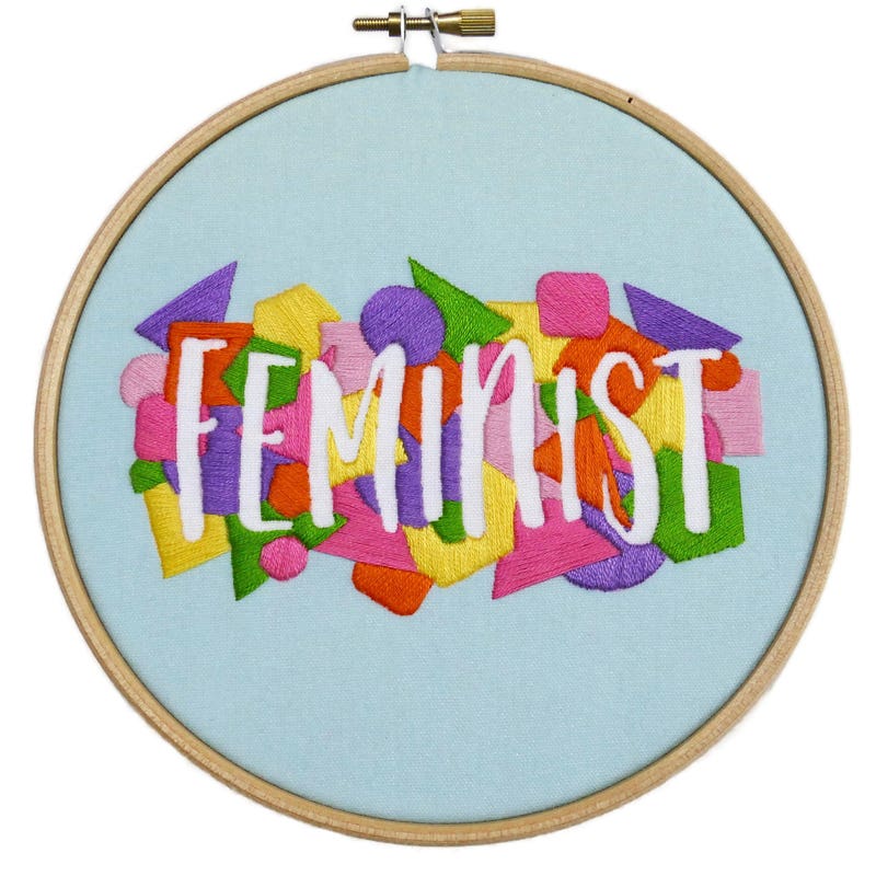 Feminist Embroidery - Etsy