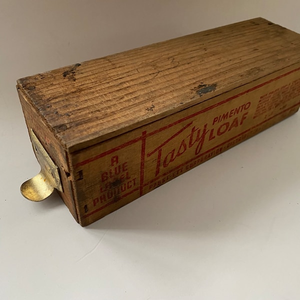 Vintage Cheese Box - Etsy