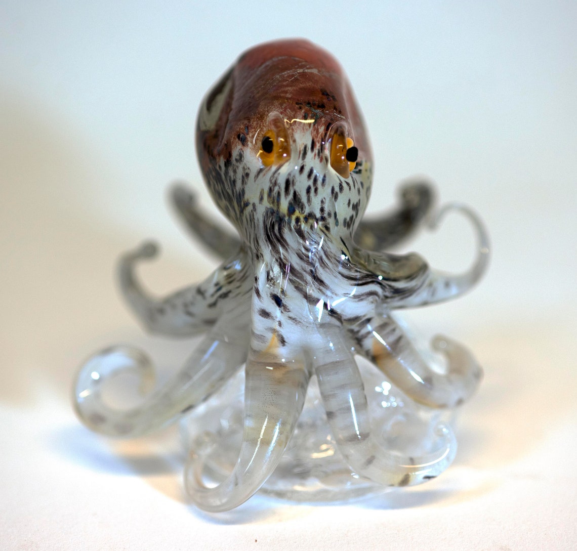 Octopus in Murano Glass. Realistic Realization in Glass - Etsy
