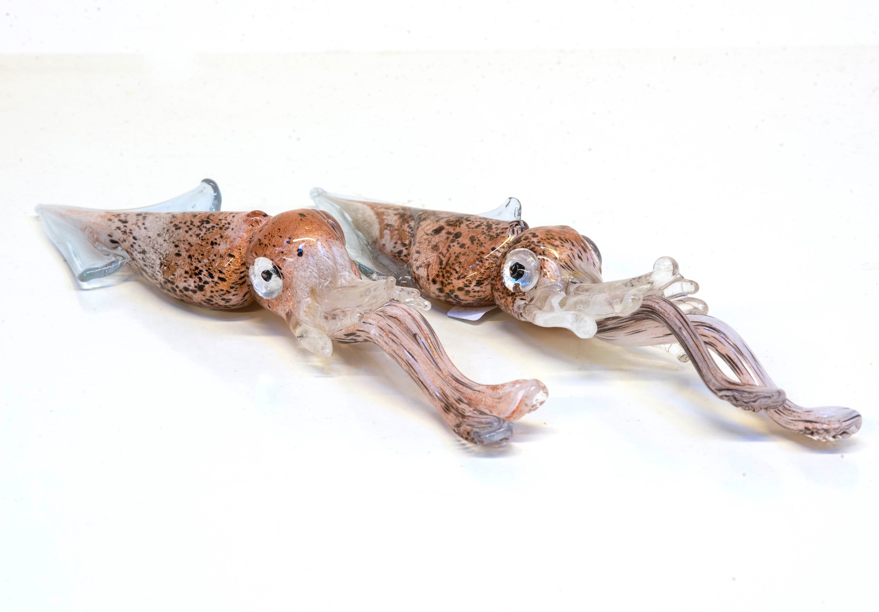 Murano Glass Squid Sculpture, Realistic Blown Glass Art - Etsy