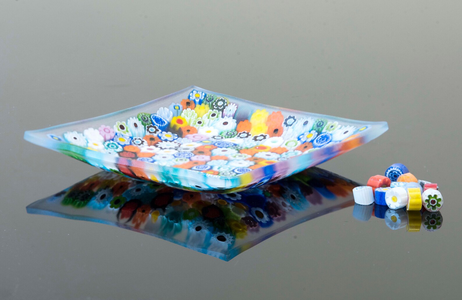 Murrina Glass Bowl. Traditional Murano Glass Object. Original Gift ...