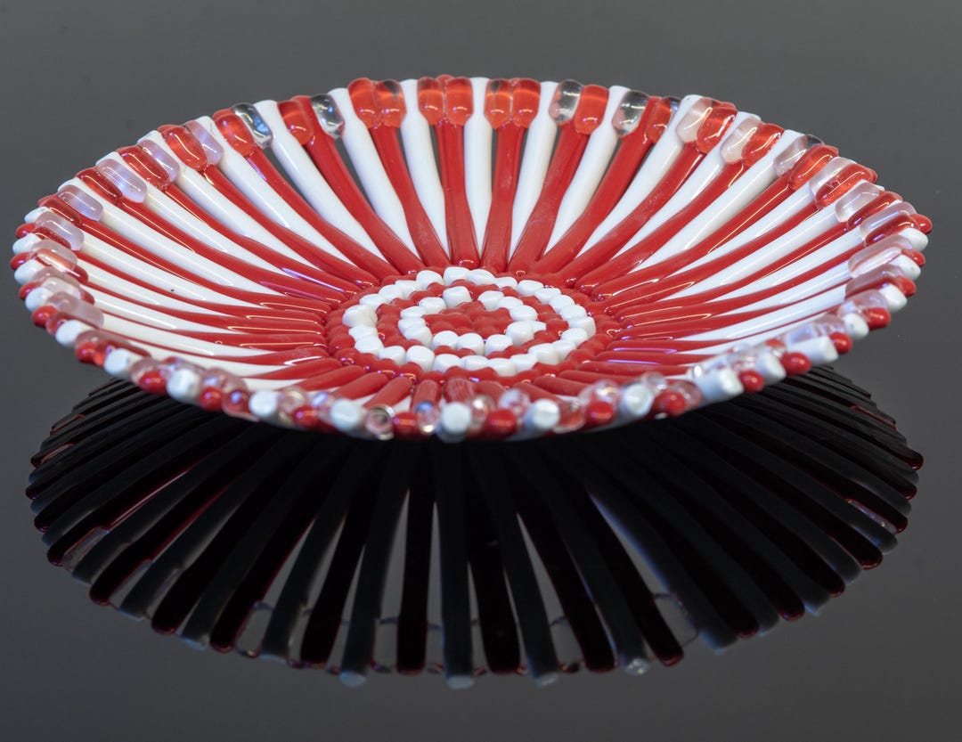 GLASSPLATE Murano Glass Plate Made in Murano by Cesare Sent Original ...
