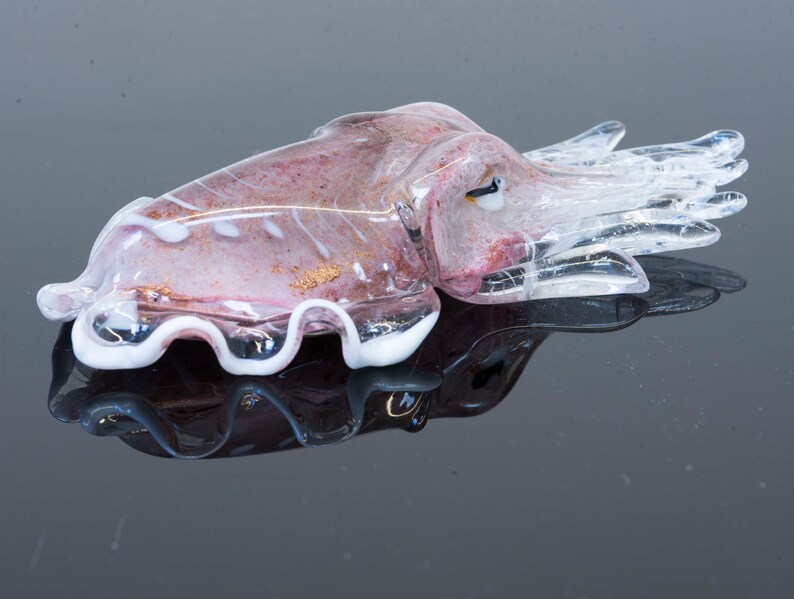 Sepia in Murano Glass. Realistic Realization in Glass With 24 | Etsy