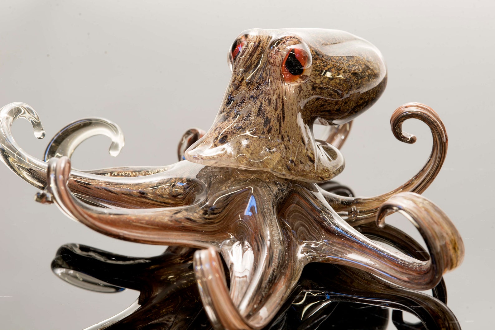 Octopus in Murano Glass. Realistic Realization in Glass - Etsy