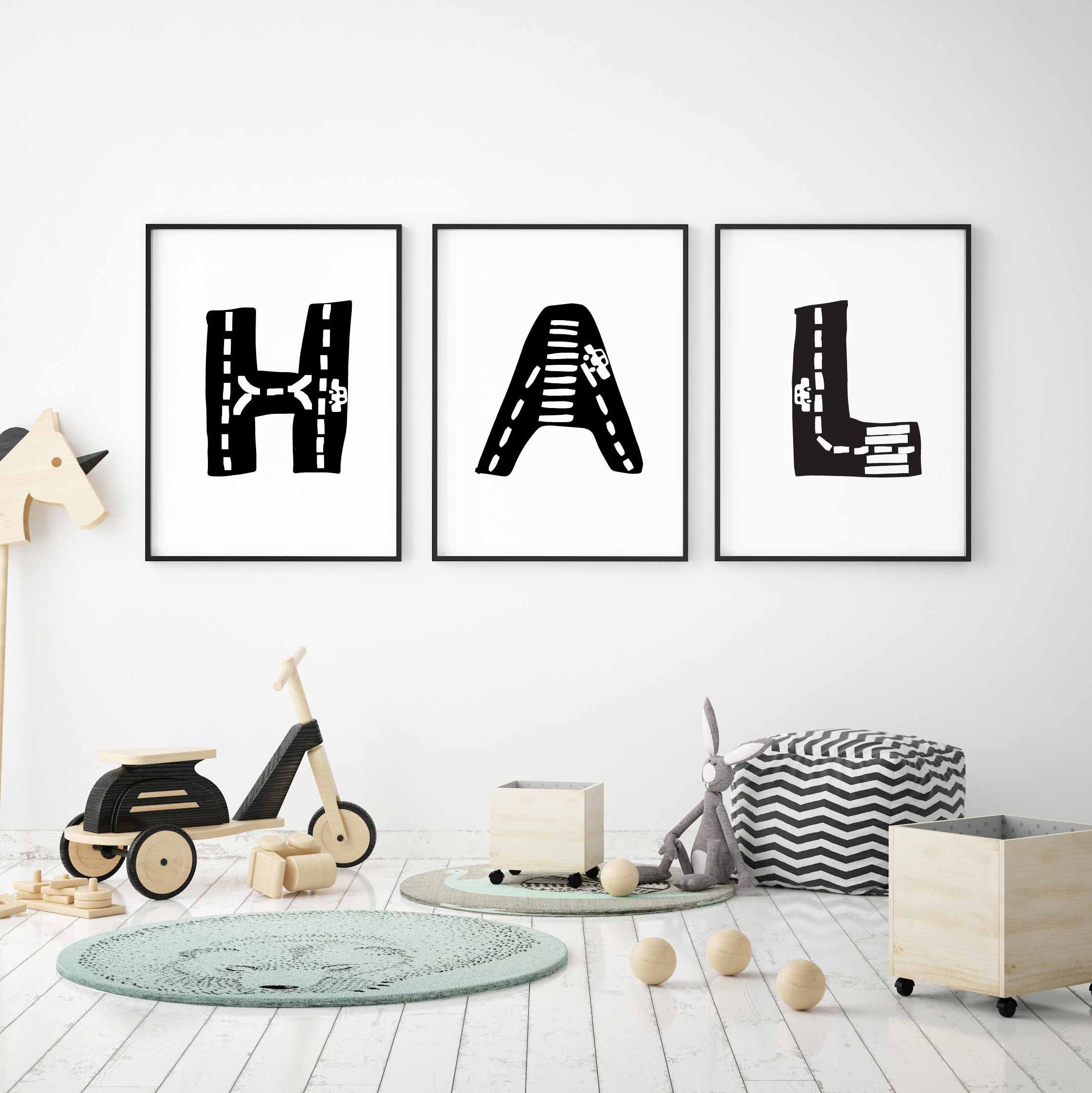 Alphabet Print Letter H Print for Toddler Room Decor | Etsy