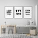 Inspirational Quotes Prints Set of 3 for Toddler Room Decor, Nursery ...