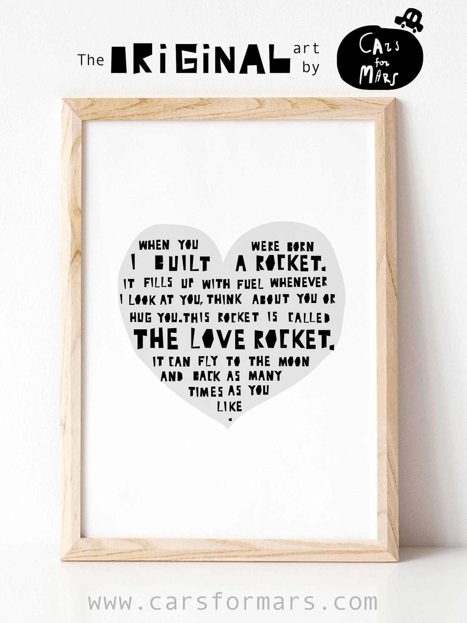 Heart Shaped Love Text Print for Toddler Room Decor About the - Etsy