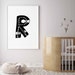 Alphabet Print Letter R Wall Art for Boy Room Decor, Transportation ...