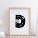 Alphabet Print, Letter D Print for Boys Room Decor, Transportation ...