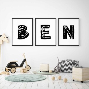 Alphabet Print, Letter B Print for Boys Room Decor, Transportation ...