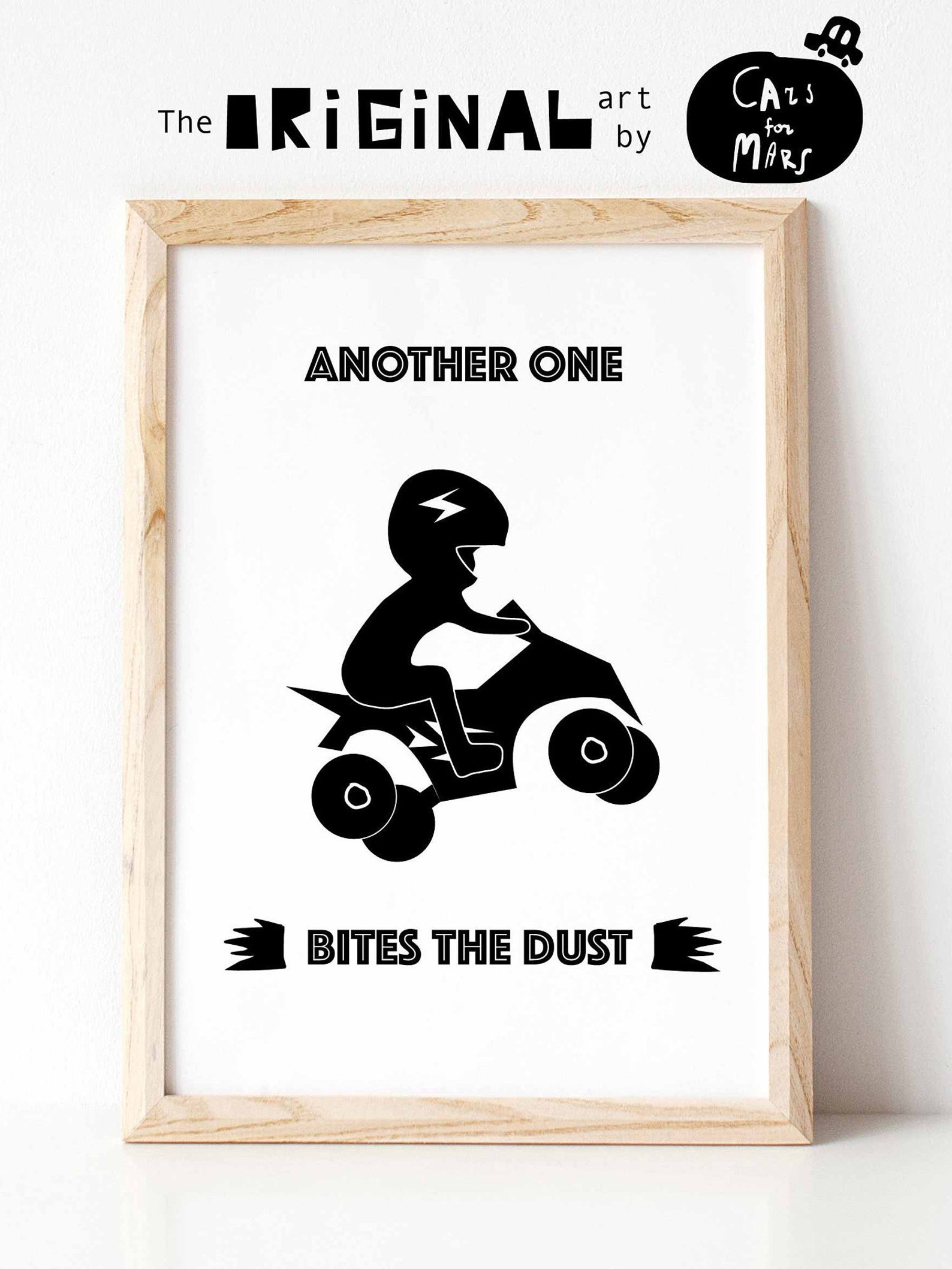 ATV Rider Print Quad Biker Wall Art Transportation Wall Art - Etsy