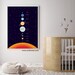 Solar System Art Space Print Instant Download for Space Themed Nursery ...
