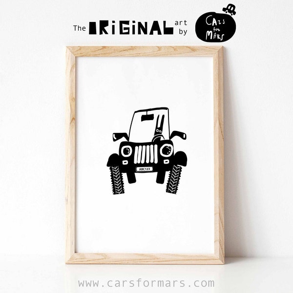 Jeep Poster - Etsy