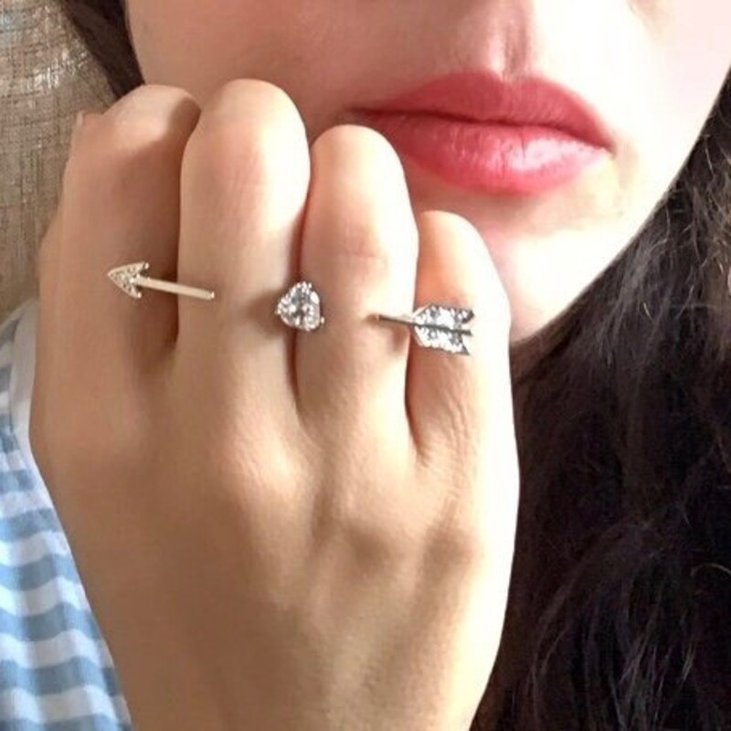 Double Finger Ring - Etsy