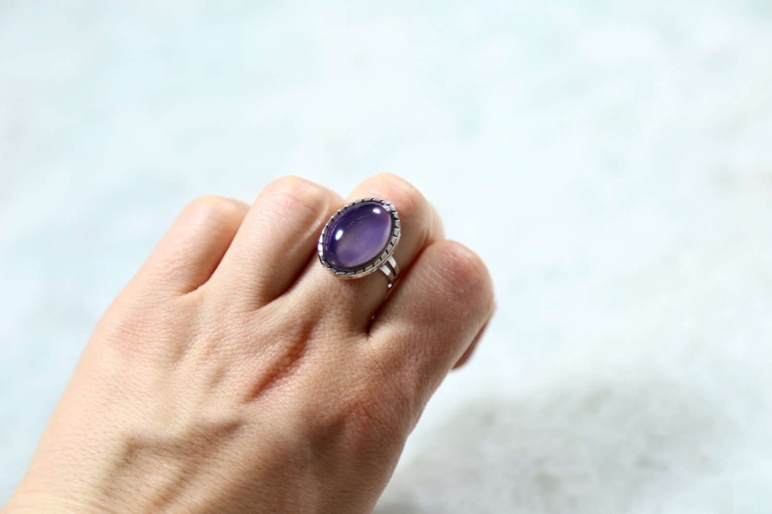 Mood Ring Mood Stone Ring - Etsy