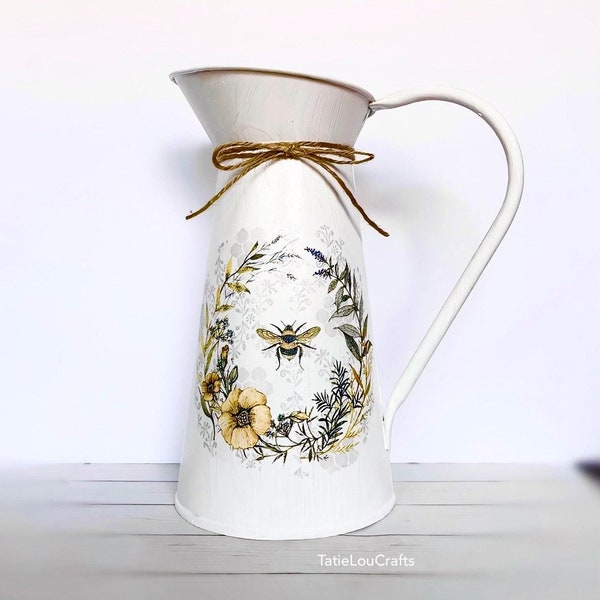 Bee Pitcher - Etsy