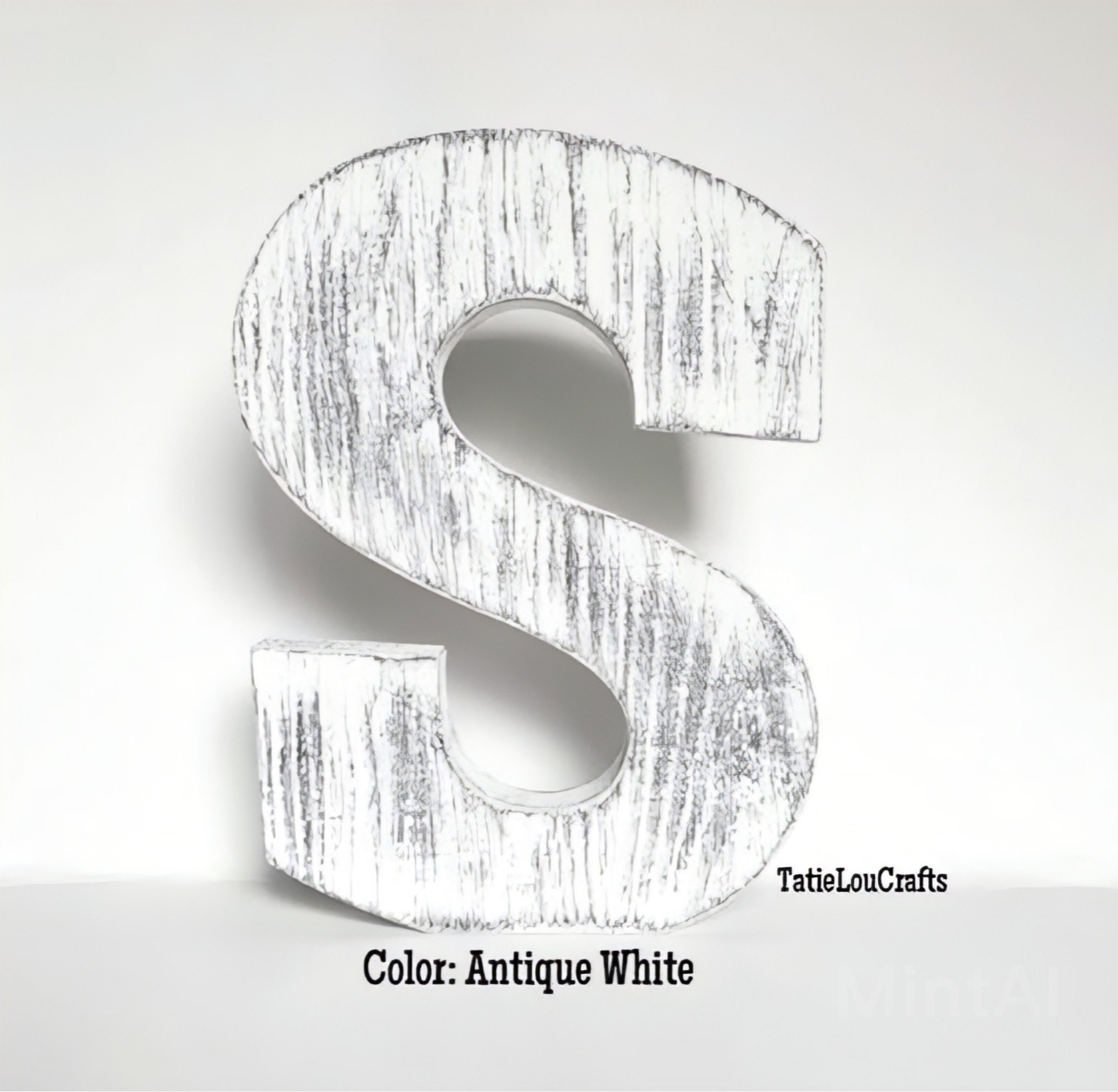 Distressed Wooden Letters-farmhouse Decor-home Decor-wall - Etsy