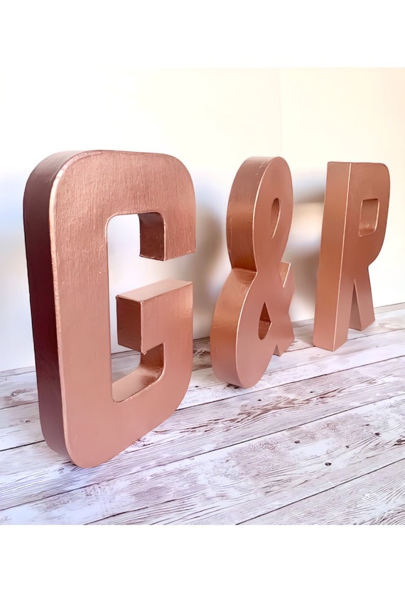 8 Inch Letters Freestanding Letters Painted Letters Letters - Etsy