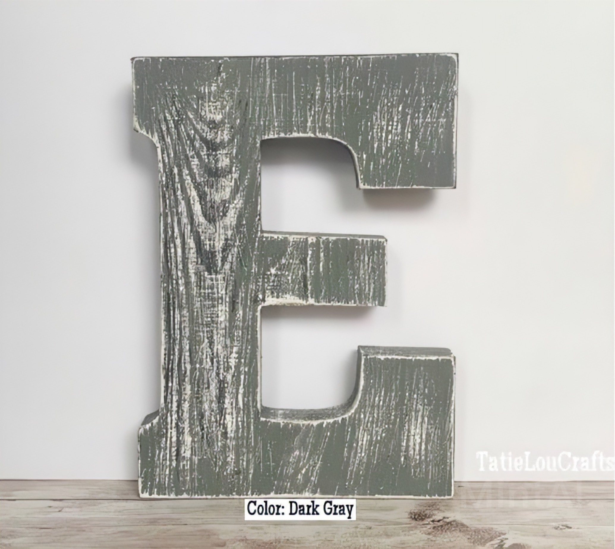 Distressed Wooden Letters Wall Letters Standing - Etsy