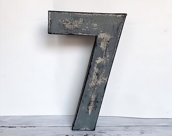 Paper Mache Numbers 8 Inch - Etsy