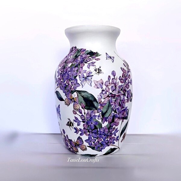 Lilac Vase - Etsy