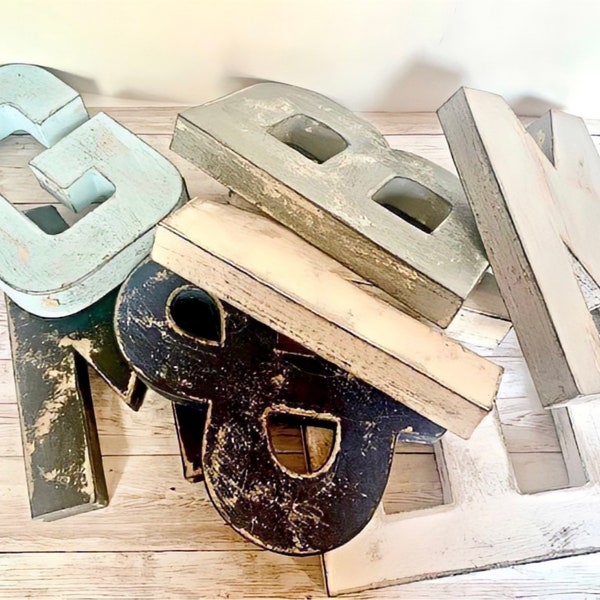 Paper Mache Letters - Etsy