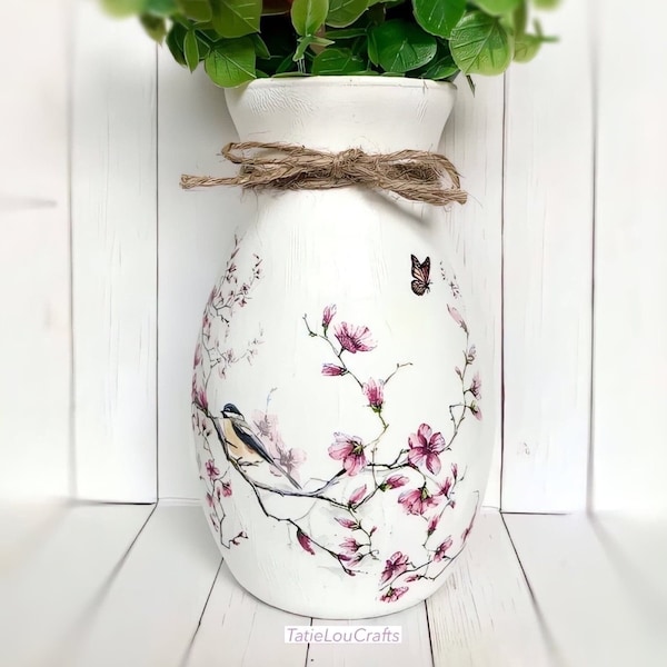 Shabby Chic Vases - Etsy