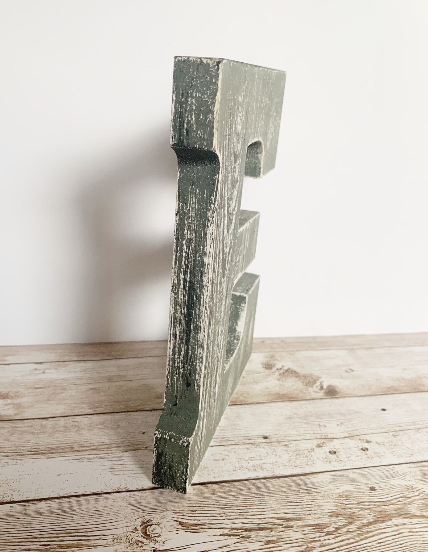 Distressed Wooden Letters Wall Letters Standing - Etsy