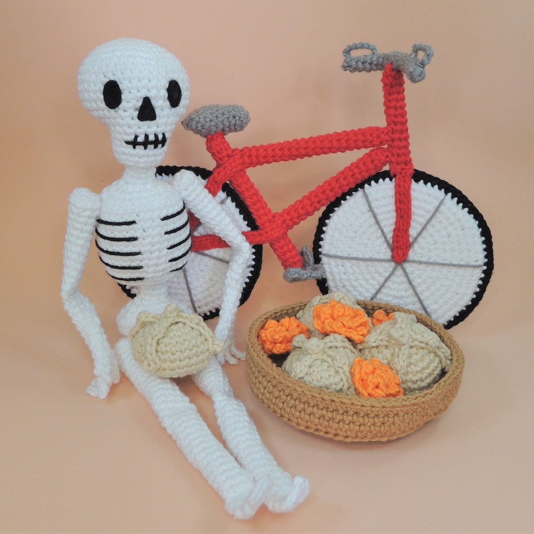 Skeleton Day of the Dead Crochet Pattern Amigurumi PDF - Etsy