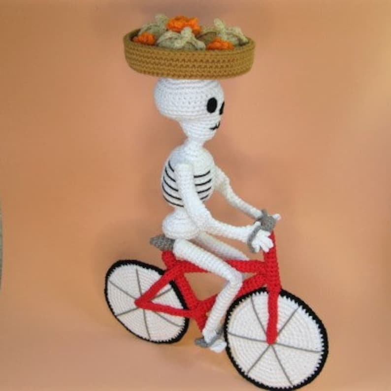 Skeleton Day of the Dead Crochet Pattern Amigurumi PDF - Etsy