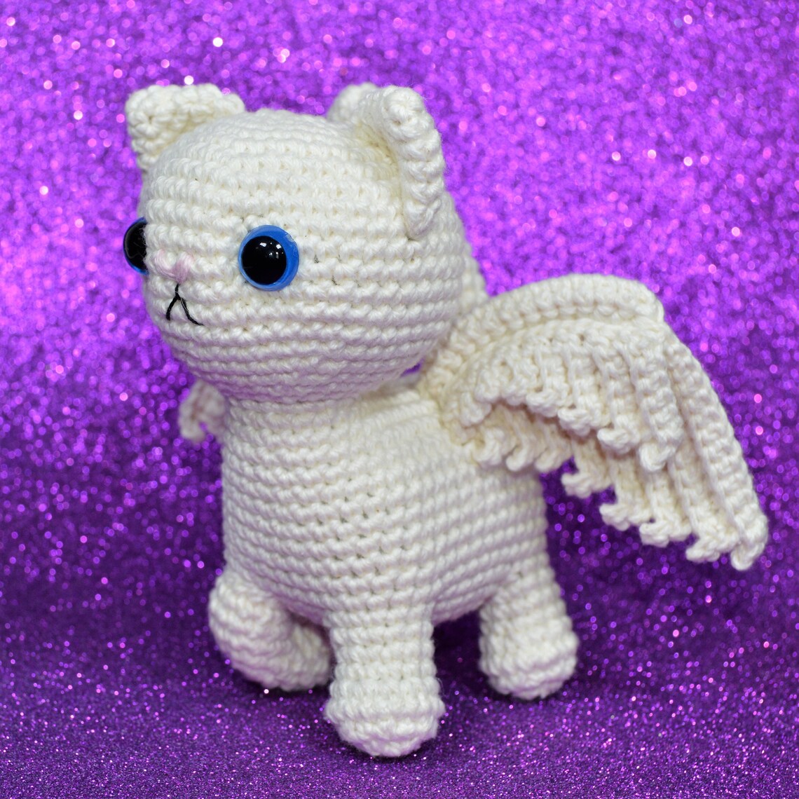 Pegasus Cat Amigurumi Crochet Pattern - Etsy
